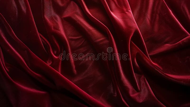 Deep Red Aesthetic Soft Velvet Background. Luxury Concept. Adv Mockup ...