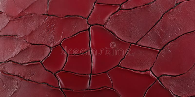 Deep Red Background Subtle Abstract Textures Resembling Cracked Leather ...