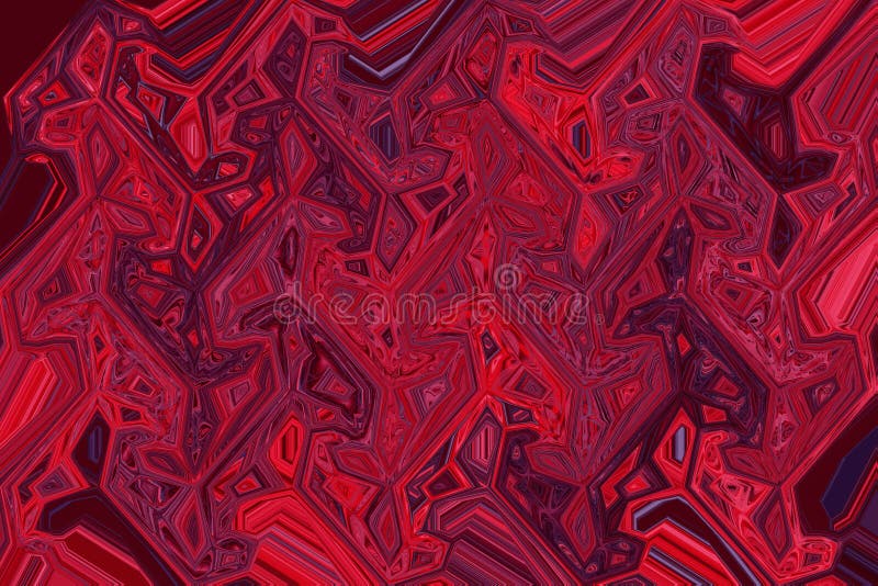 Deep Red Diamonds Shaped Abstract Background Stock Illustration ...