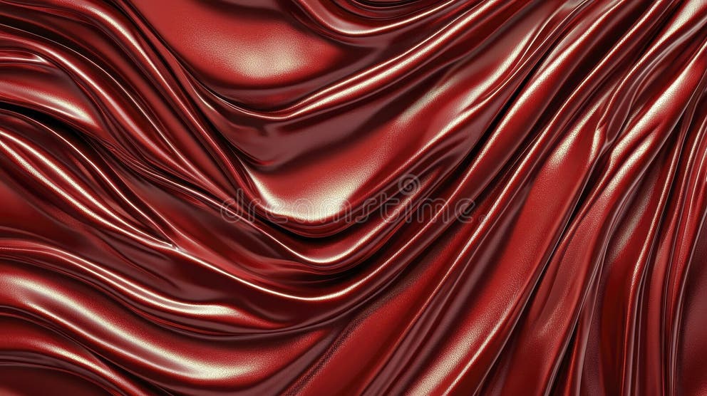 Deep Red Fabric Drape Texture Stock Illustration - Illustration of ...