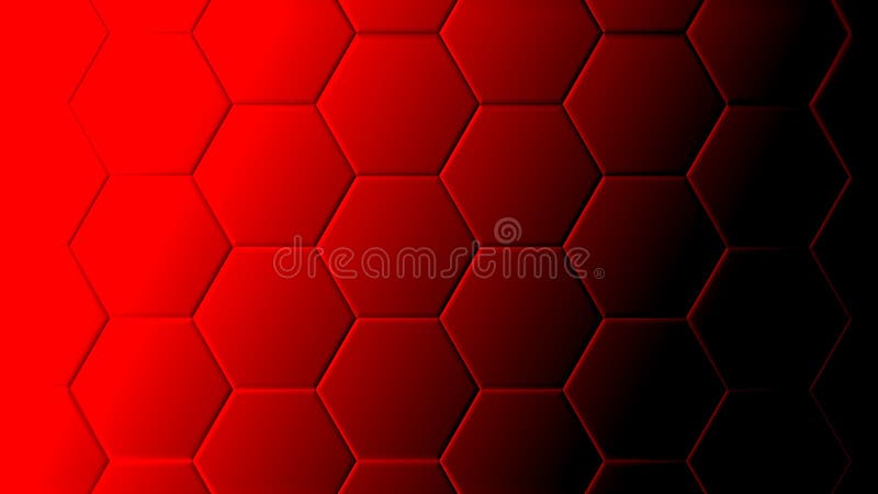 Deep Red Glow on Black Abstract Background Stock Image - Image of glow ...
