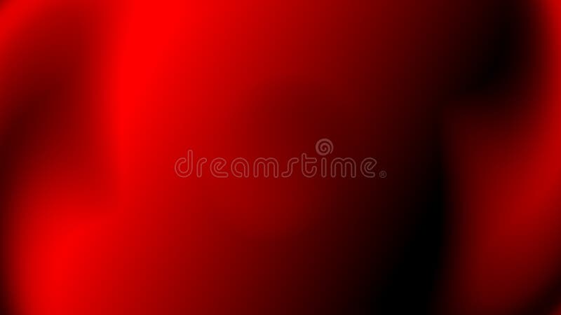 Deep Red Glow on Black Abstract Background Stock Illustration ...
