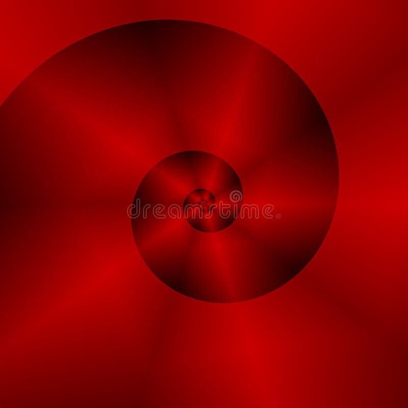 Deep Red Glow on Black Abstract Background Stock Illustration ...