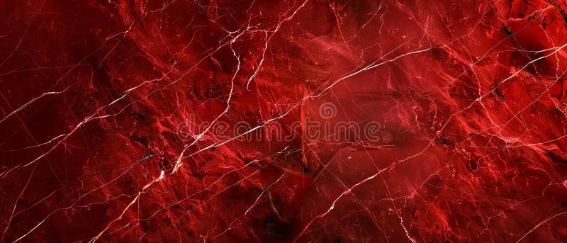 Deep Red Marble Texture with White Veins Stock Illustration ...