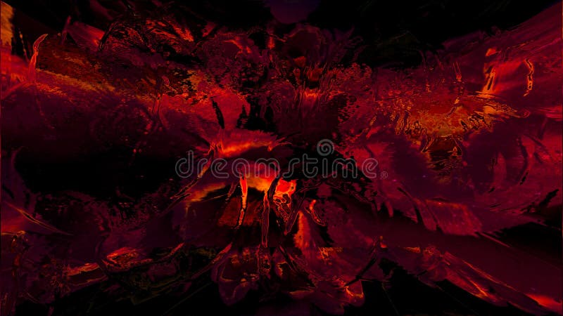 Deep Red Rose Petals Abstract Art Background Stock Illustration ...