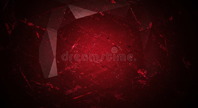 Deep Red Textured Background with an Abstract Geometric Design ...