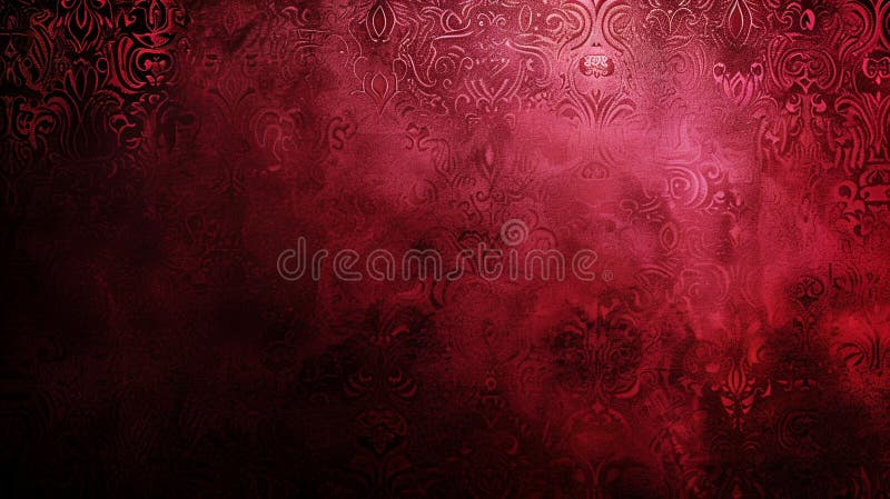 A Deep Red Textured Background with Subtle, Elegant Patterns Creating a ...
