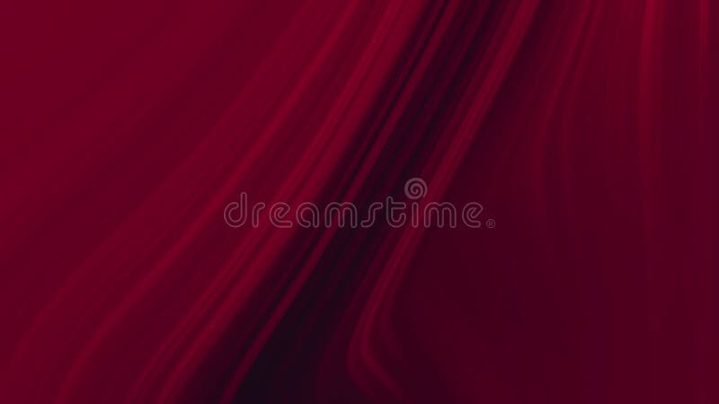 Deep Red To Maroon Flowing Abstract Background with Soft Curved Wave ...