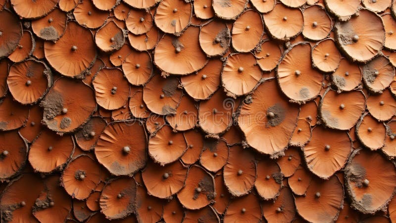 Deep Reddish-Brown Pine Bark Texture, Close-up of High Quality Image ...