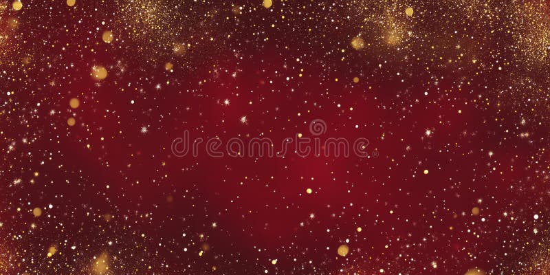 A Deep Ruby Red Glitter Background, with Sparkling Particles Reflecting ...