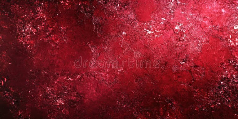 Deep Ruby Red with Shimmering Textures, Luxurious Shine, Vibrant Red ...