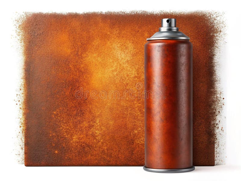 Deep Rust Spray Paint Texture on Weathered Metal a Stunning Abstract ...