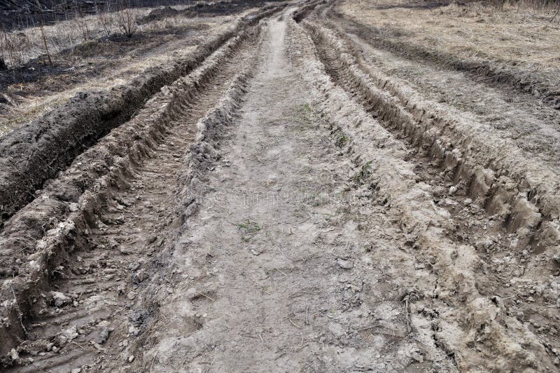 Deep rut stock photo. Image of russia, environment, nature - 15781382