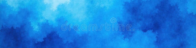 Deep, Saturated Blue Watercolor Texture with Subtle Granulation ...