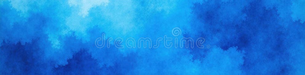 Deep, Saturated Blue Watercolor Texture with Subtle Granulation ...