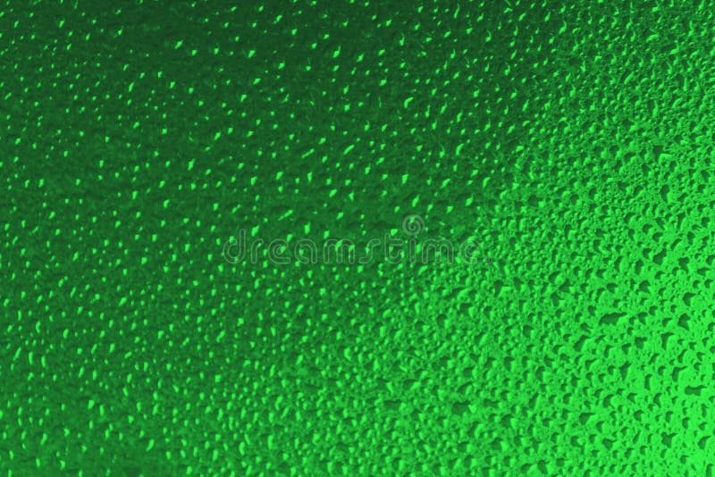 Deep Saturated Green Gradient Color Background with Water Drop Pattern ...