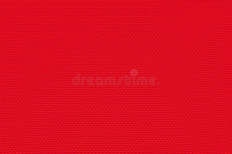 Deep Saturated Red Background from a Textile Material with Pattern ...
