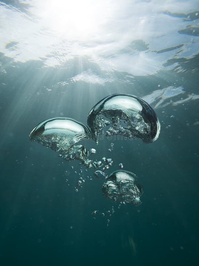 Deep sea stock photo. Image of light, dive, diving, rising - 45295434