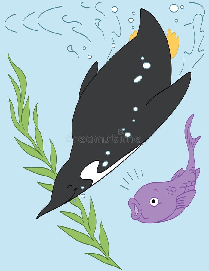 Penguin Diving Stock Illustrations – 78 Penguin Diving Stock ...