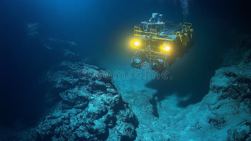 Deep Sea Observatory Glowing Lights Stock Photos - Free & Royalty-Free ...