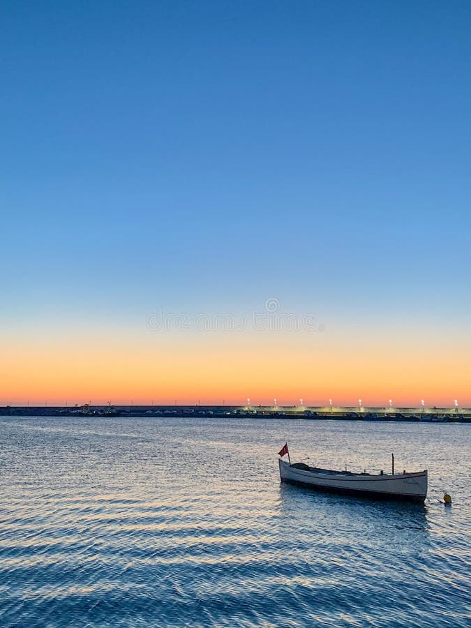 The Deep Sea Will Look Calm. Stock Photo - Image of beach, ocean: 267416962