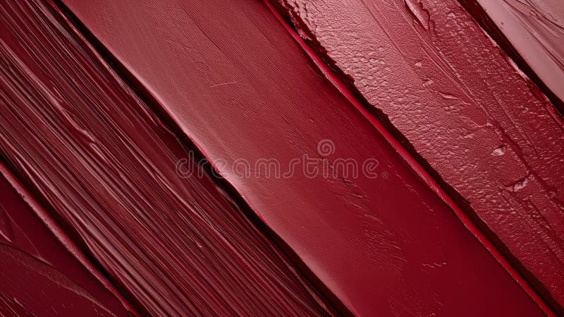 Rich Red Paint Strokes on a Textured Surface Create an Artistic Display ...