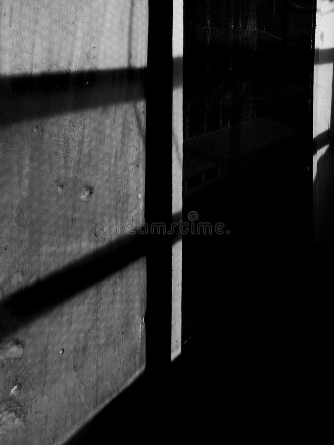 Deep Shadows in the Middle of a Hot Day Stock Image - Image of shadows ...