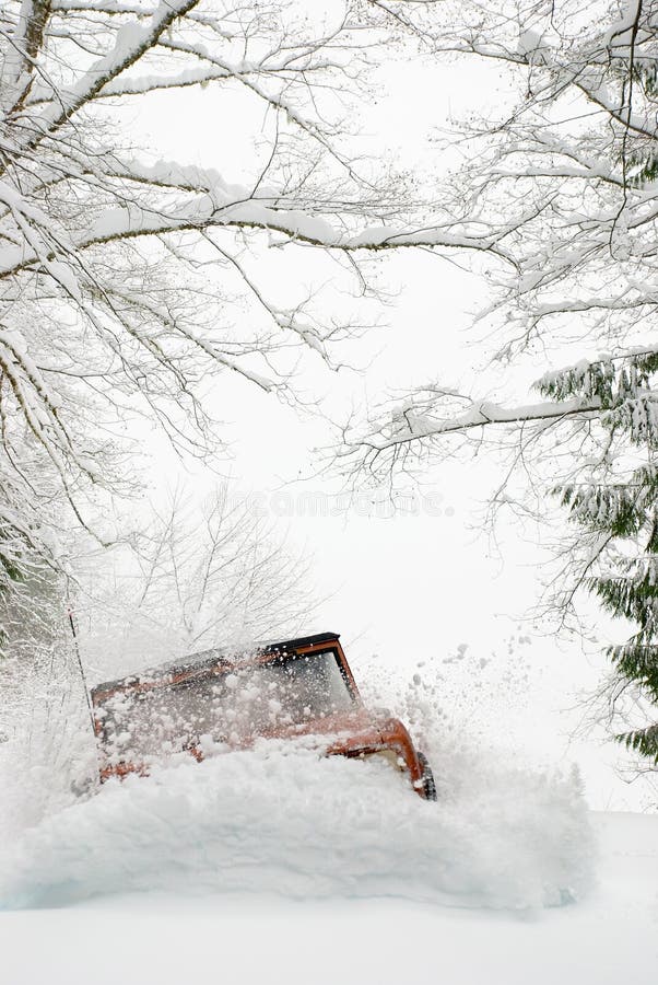 Deep Snow in Alps, Berchtesgaden, Bavaria, Germany Stock Photo - Image ...