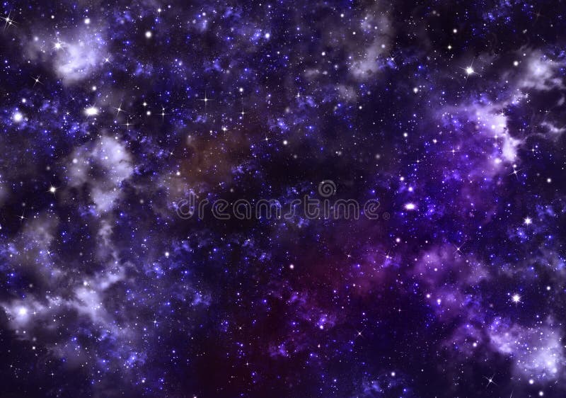 Deep Space, Abstract Background Stock Illustration - Illustration of ...