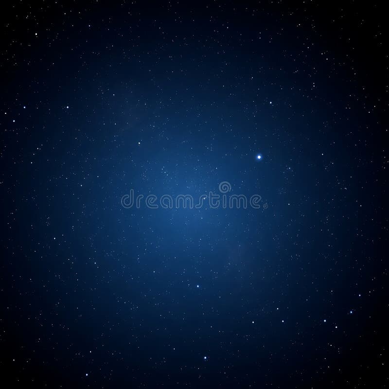 A Deep Space Background with Faint Galaxies Scattered Across a Dark ...