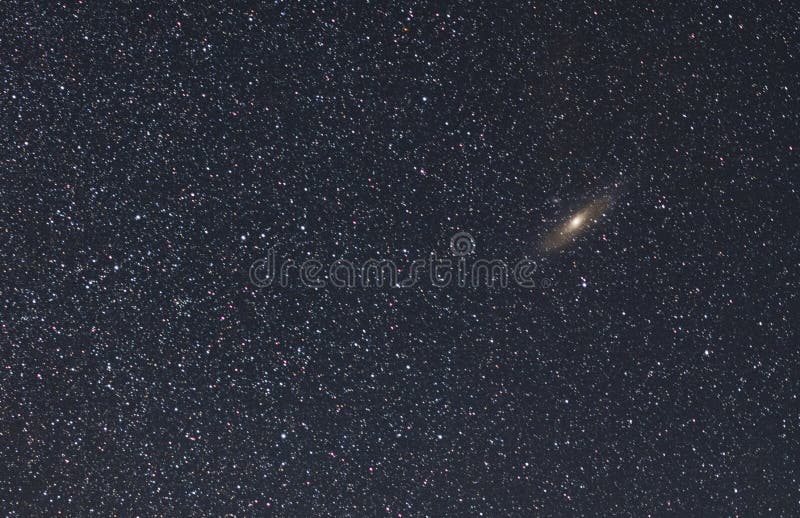 Andromeda and Deep Space Stars Stock Image - Image of mojave, sisters ...