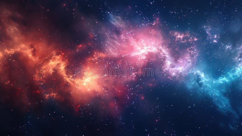 Deep Space Gradient, Combining Dark and Light Hues for a Cosmic Effect ...