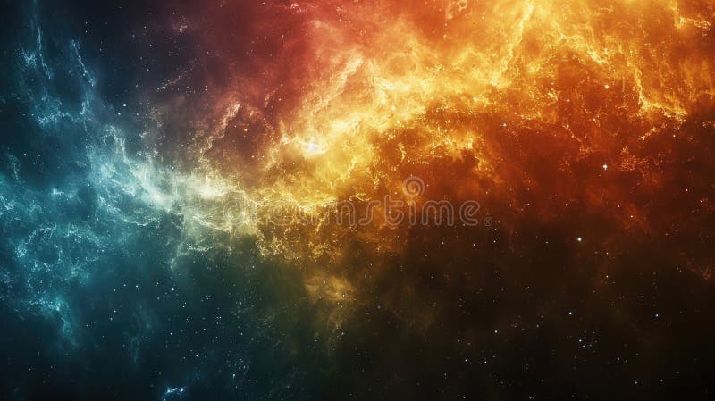 Deep Space Gradient, Combining Dark and Light Hues for a Cosmic Effect ...