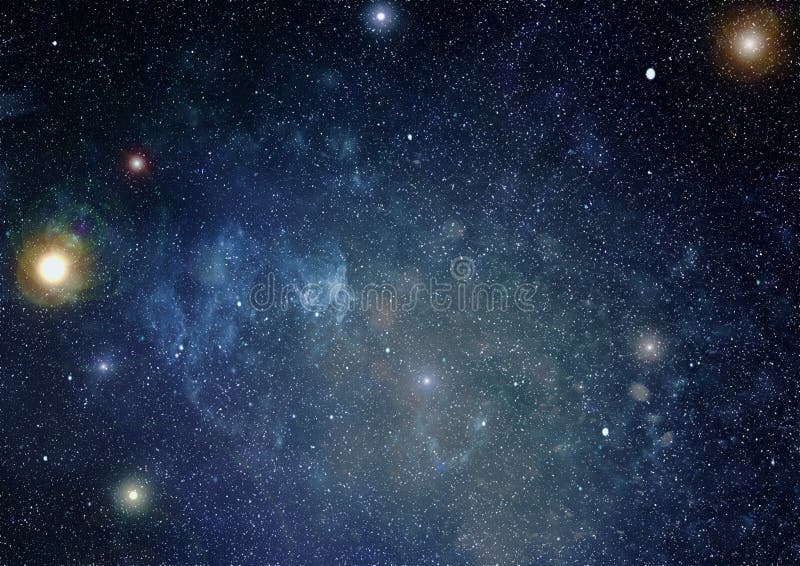Deep Space. High Definition Star Field Background Stock Photo - Image ...