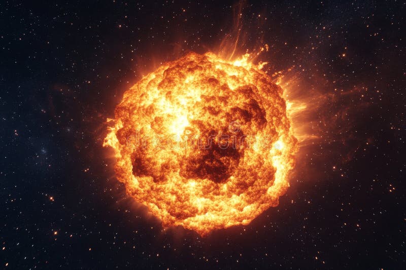 Deep Space Hosts a Resplendent Cosmic Explosion that Radiates Vibrant ...