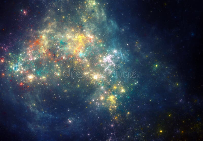 Deep space nebula stock image. Image of orbit, celestial - 79637903