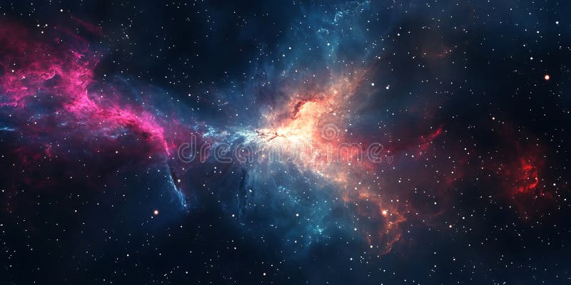 Deep-Space Noise Texture with Swirling Interstellar Patterns for Sci-Fi ...