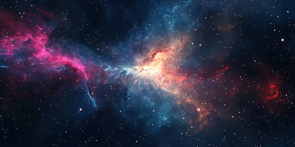 Deep-Space Noise Texture with Swirling Interstellar Patterns for Sci-Fi ...