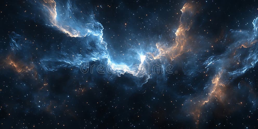 Deep-Space Noise Texture with Swirling Interstellar Patterns for Sci-Fi ...