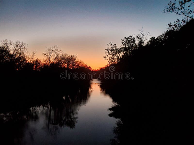 Deep Sunset stock image. Image of nature, sunrise, evening - 179676289