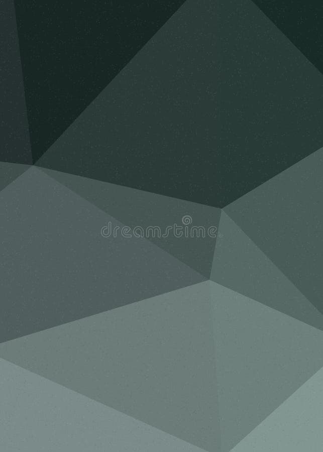 Deep Teal Color Abstract Color Low-Polygones Generative Art Background ...