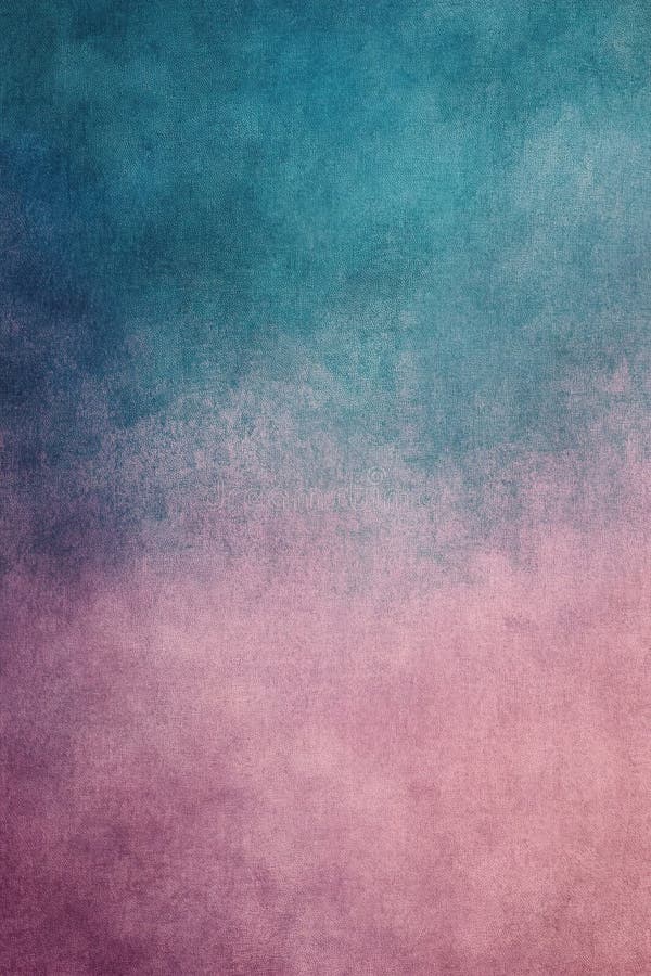 Deep Teal Fading into Pastel Pink with a Subtle Grainy Texture for ...