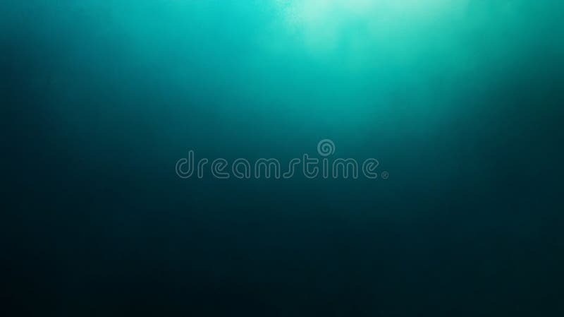 Deep Teal Ocean Background with Gradual Light Stock Illustration ...