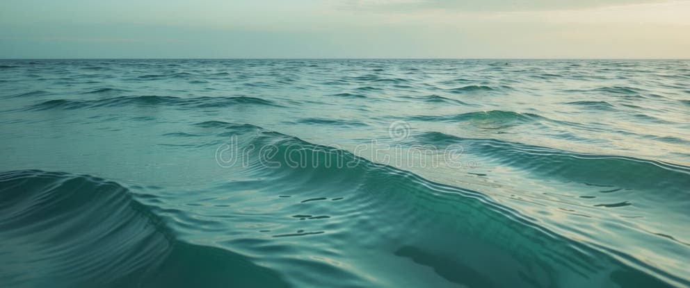 Deep Teal Ocean Water Texture Serene Sea Surface Background Image ...