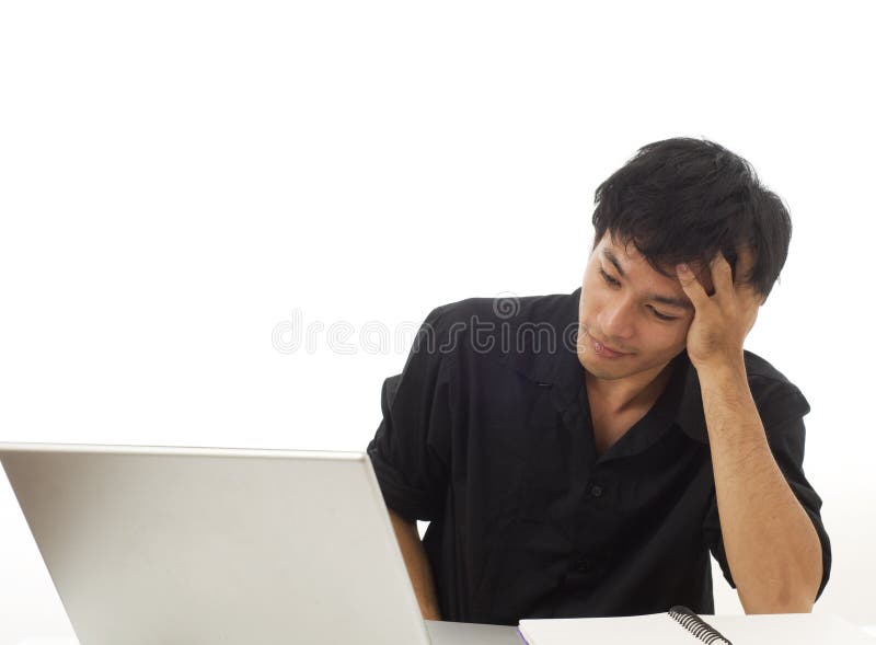 Deep in thought stock photo. Image of fashion, style - 15883596