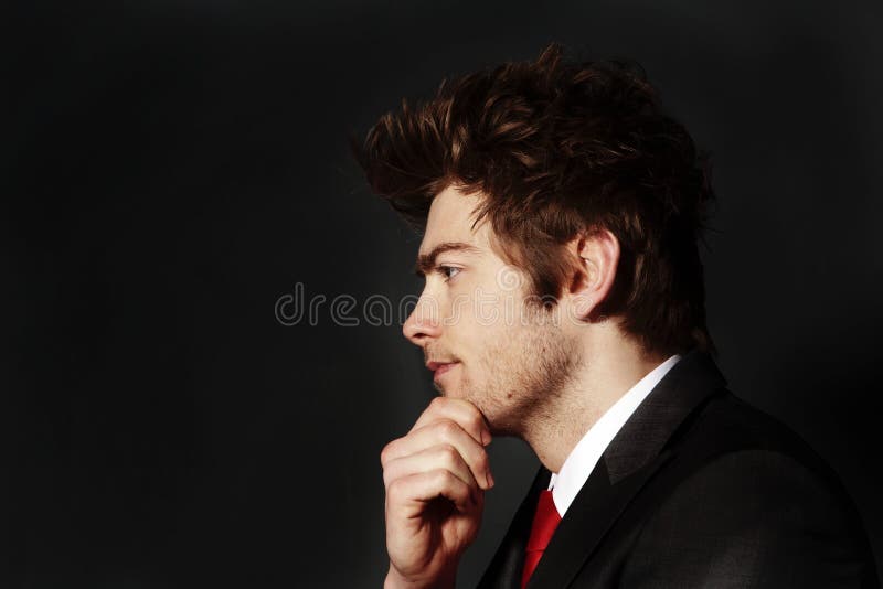 Deep in thought stock photo. Image of light, thinking - 23965278