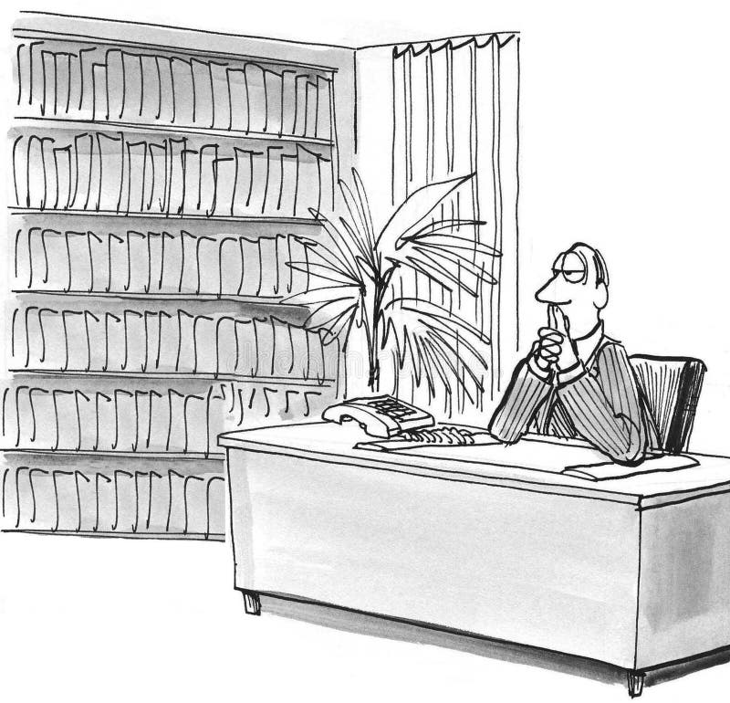 Businessman Deep In Thought Stock Vector - Illustration of game ...