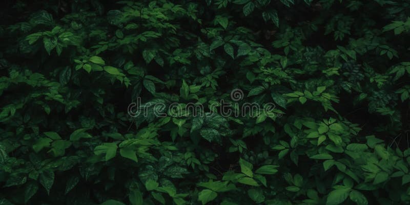 Deep Tropical Jungles. Dense Forest Landscape Stock Photo - Image of ...