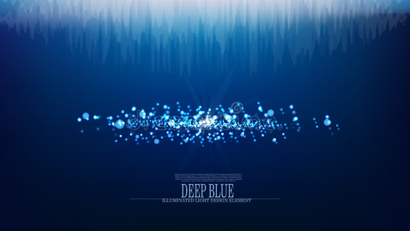 , deep stock vector. Illustration of light, illuminated - 88541330