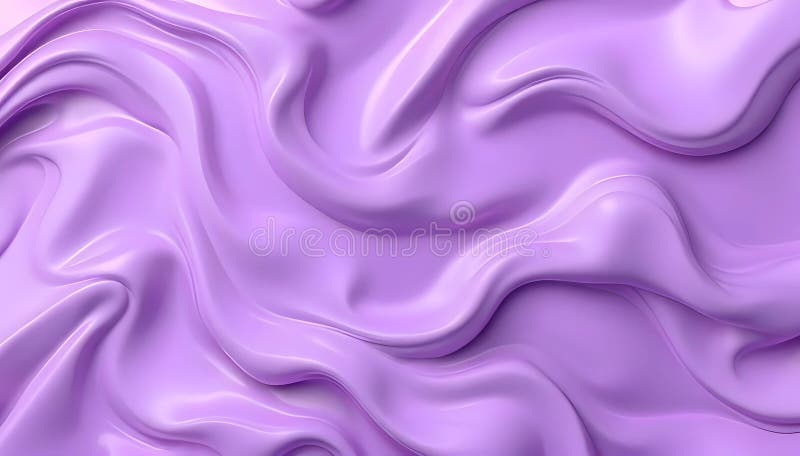 Deep Violet Satin Waves with Bold Artistic Movement Digital ...